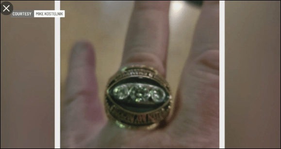 Wisconsin Man Lost Father's Super Bowl Ring in Indiana - WIBC 93.1 FM