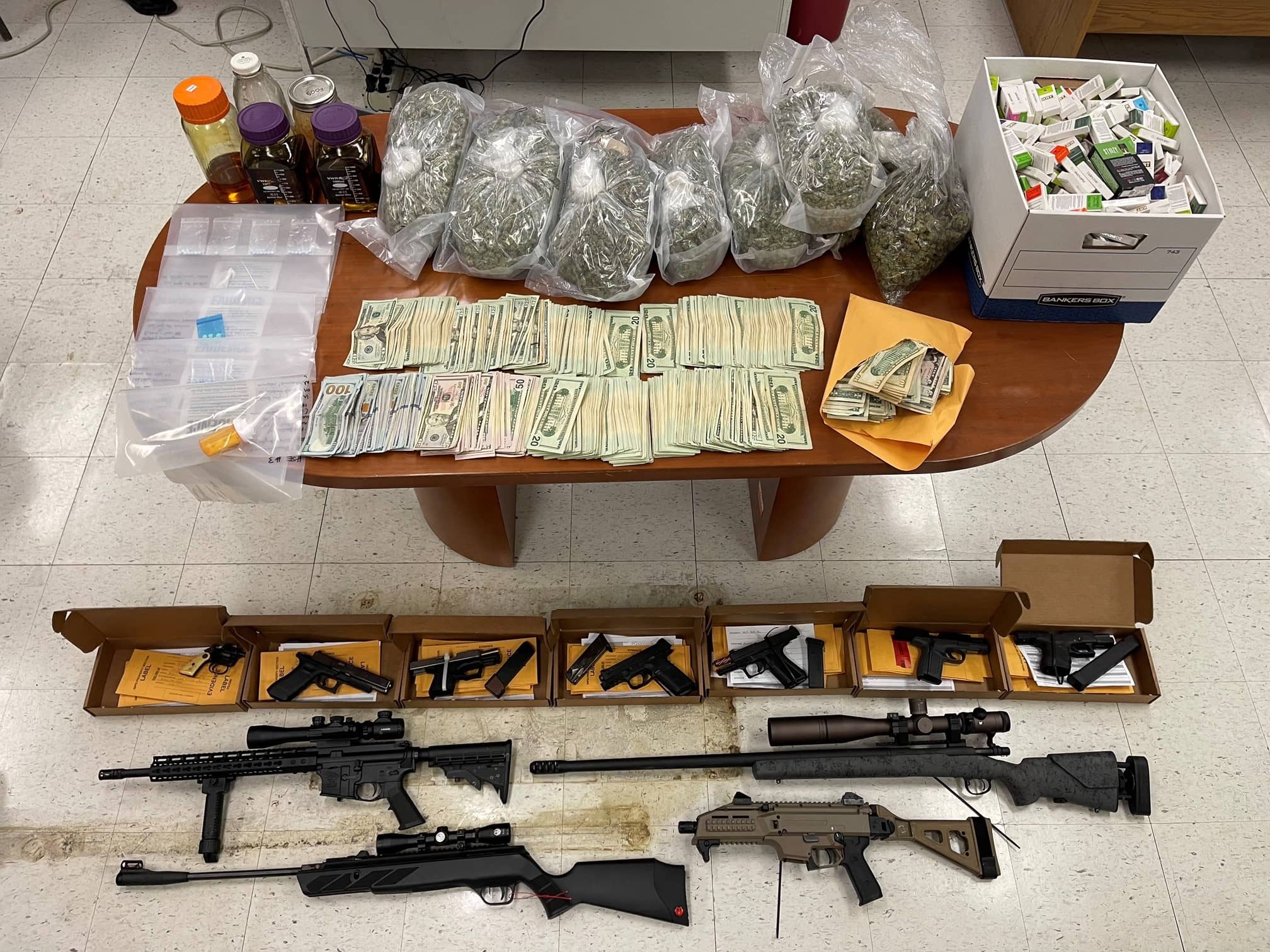 Indianapolis Man Charged After Police Confiscate Drugs, Guns, Cash From ...
