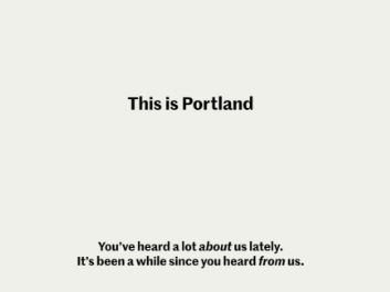 Portland Encourages Tourists To Visit City With New Ad Campaign - WIBC ...