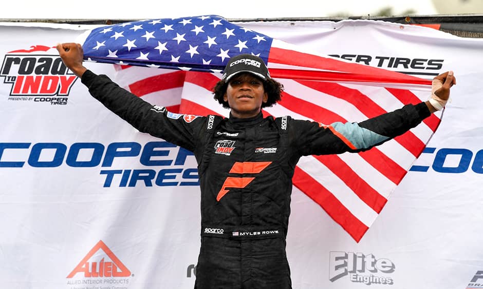 Myles Rowe Becomes First African-American Driver To Win IndyCar ...