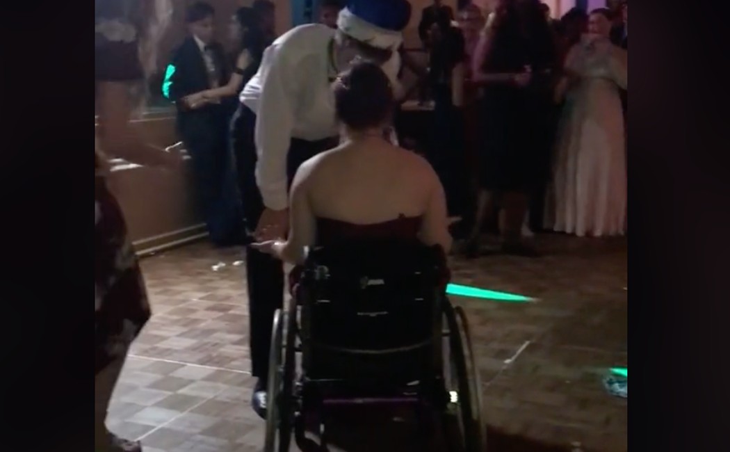 WATCH: DJ Plays Unfortunate Song For Wheelchair-Bound Prom Queen - WIBC ...