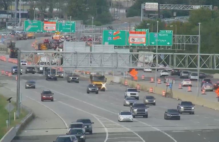 ISP: Downed Power Lines Caused Temporary I-70 Closure - WIBC 93.1 FM
