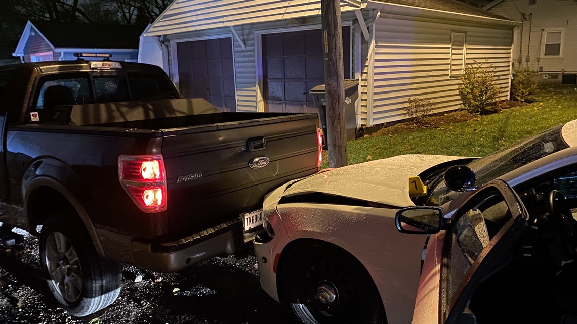 Police: IMPD Officer Fires Gun at Suspected Drunk Driver Who Damaged ...