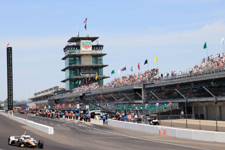 Why is it called the Brickyard and how thick is the brick?