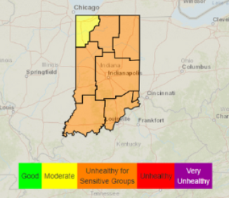What's Arriving After the Air Quality Action Day in Indiana - WIBC 93.1 FM