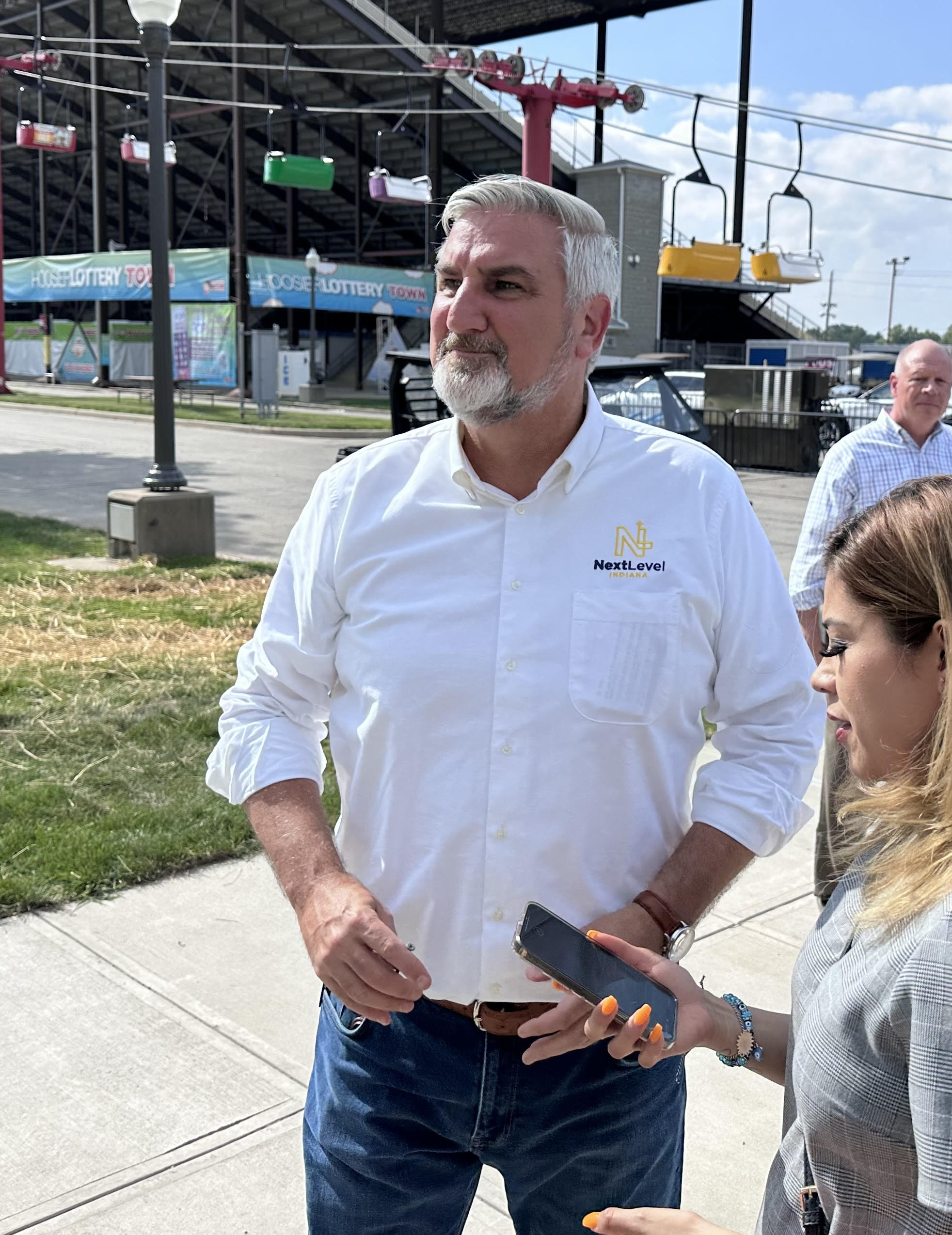 Governor Holcomb Discusses Approach to Handling Crime