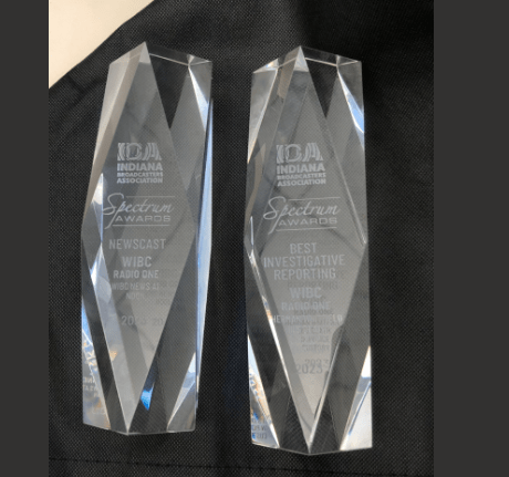 WIBC News Team Earns Two Awards