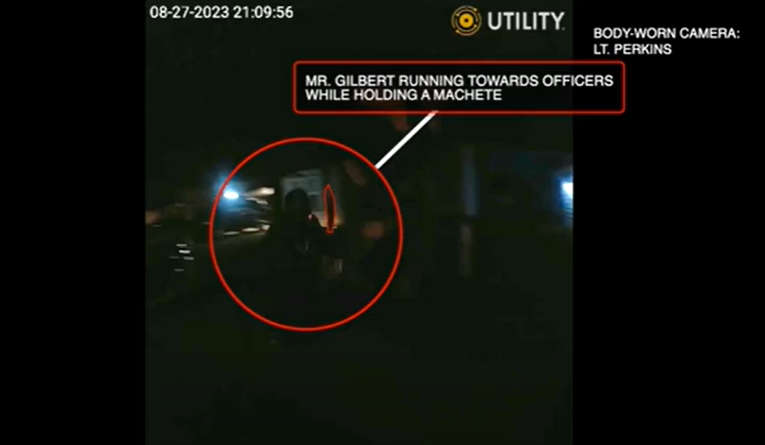 Police Release Body Cam Video of Kendall Gilbert Shooting...