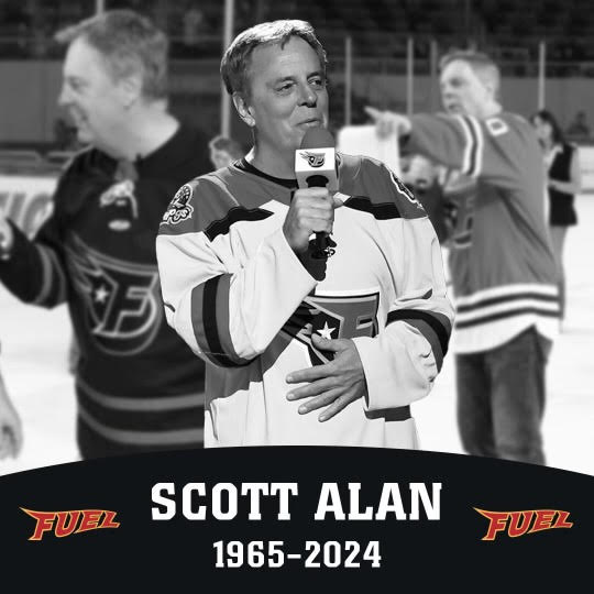 Former Indy Fuel emcee Scott Alan