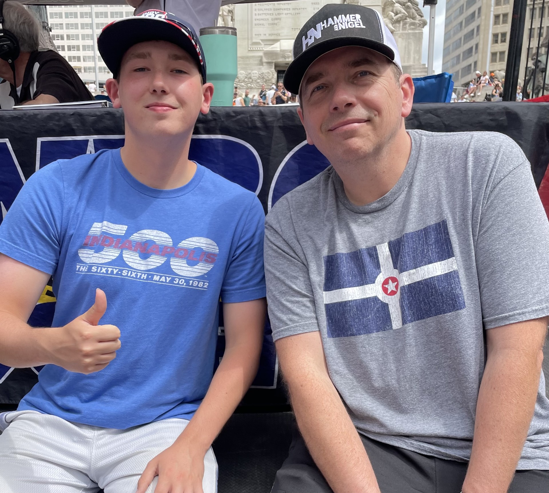 WATCH: Hammer Vs. Son In Deep Fried Orea Eating Contest