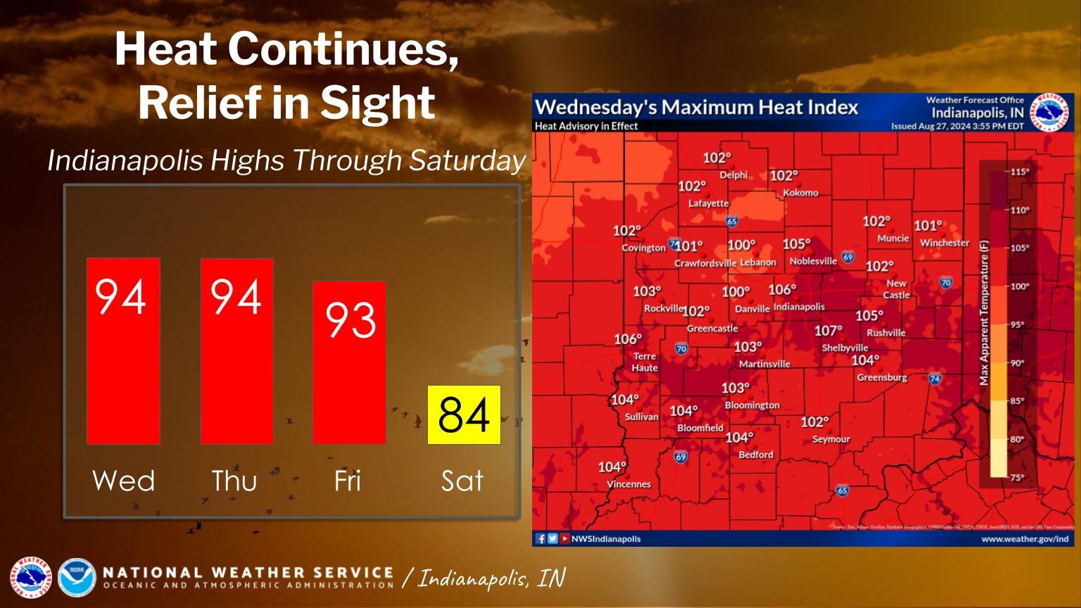 Warm Weather Continues in Central Indiana