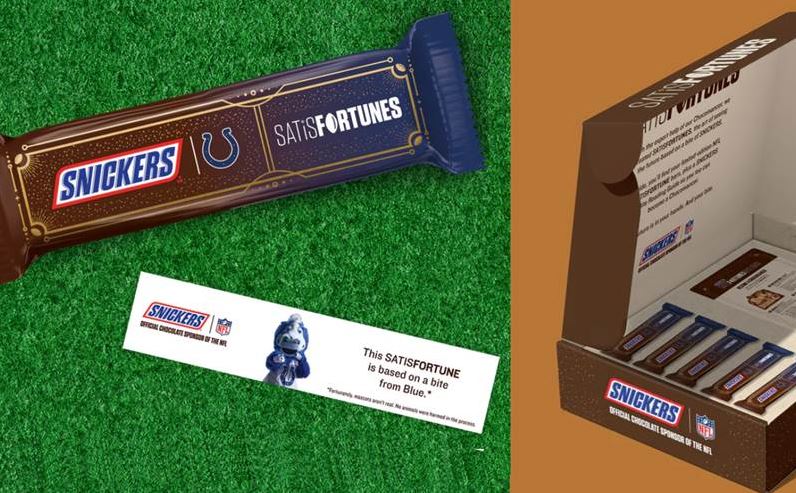 Learn the Colts' Future This Season With a SNICKERS Bar