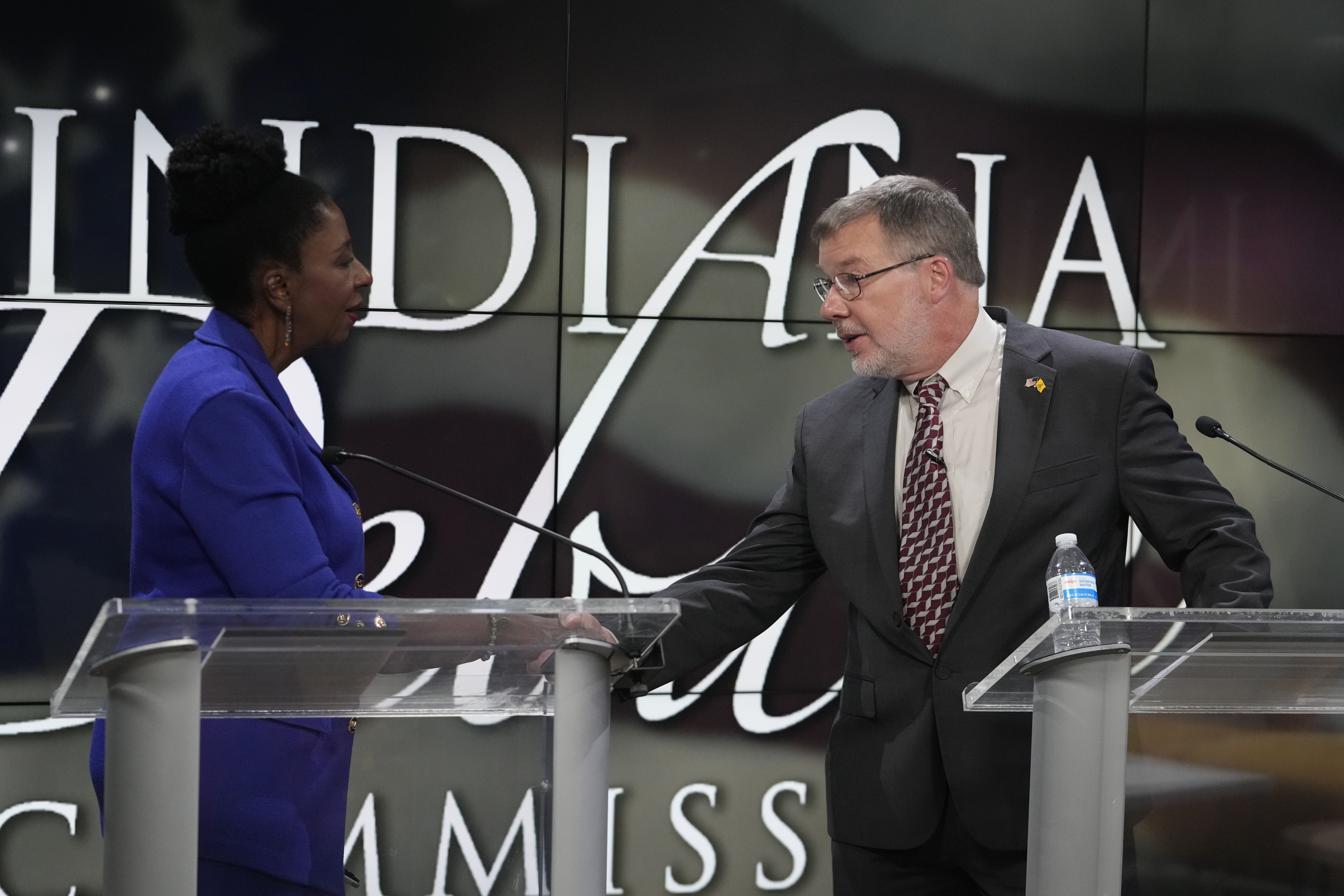 McCray And Horning Debate For Indiana's Senate Seat; Banks Opts Out