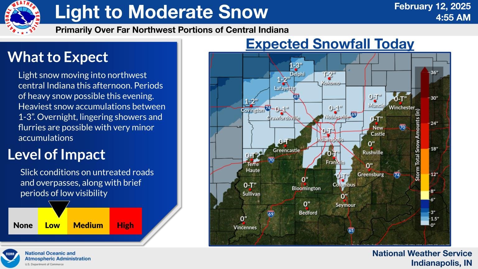 Ice and Snow to Affect