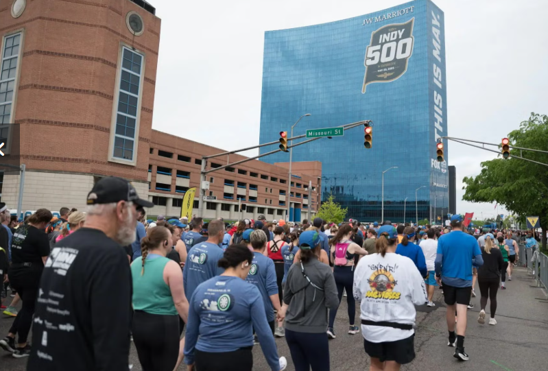 Thousands Race in 2025 Indy Mini-Marathon