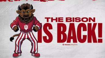 Indiana University Brings Back "Hoosier The Bison" As Its Mascot
