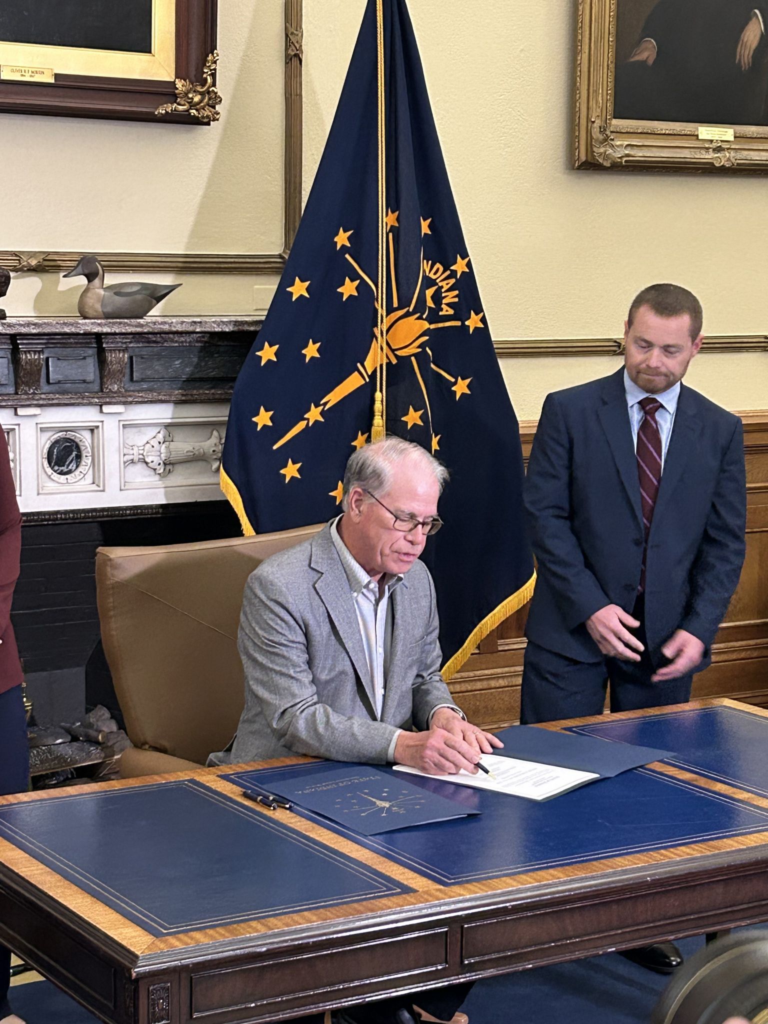 Indiana Governor Mike Braun Signs Bills to Protect Children Online