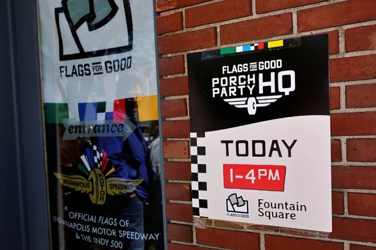 Checkered Flags and Porch Parties Mark the Start of Indy 500 Festivities